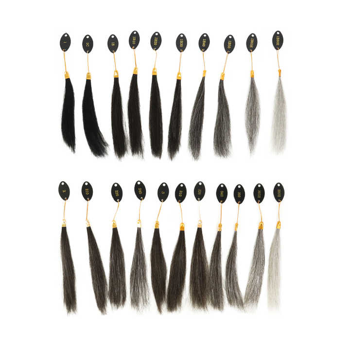 Stock Color Ring for Men Toupee 64 Colors Men's Hair Color Selection ...