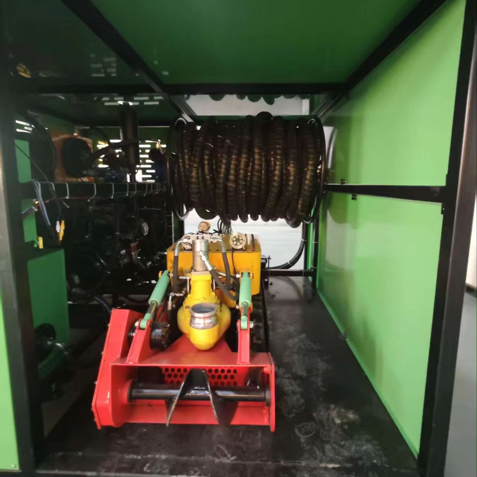 Dredging Robot Underwater Dredging Robot Remote Control Crawler Silt ...