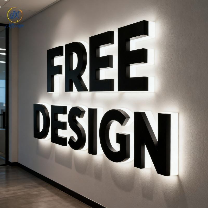 3d Led Signage Signs Letters Outdoor Custom Business Sign Building ...