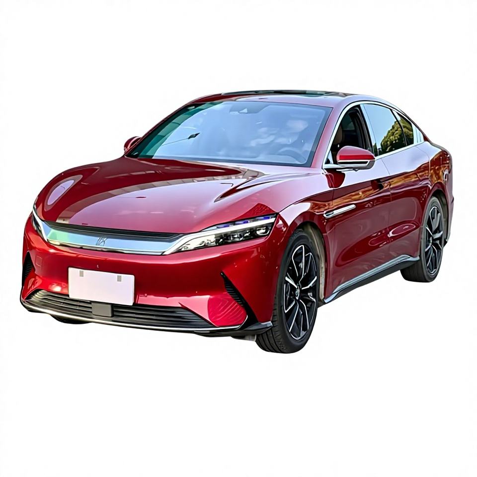 Byd Han Red New Energy Vehicles Electric Uesd Car Fast Charge Power ...