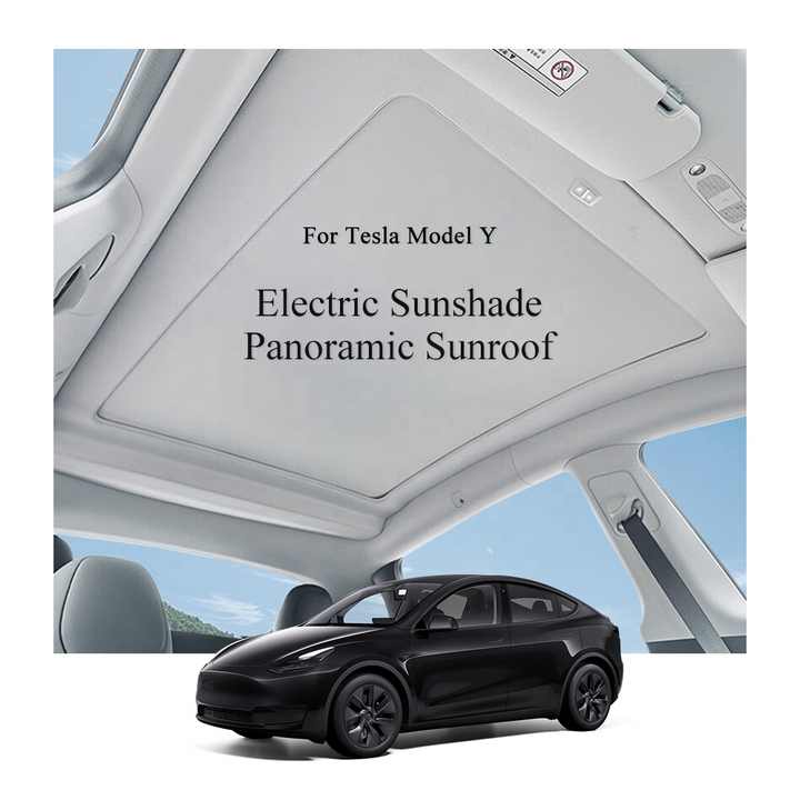 New product tesla model y Electric Sunshade Sunroof shade for tesla ...