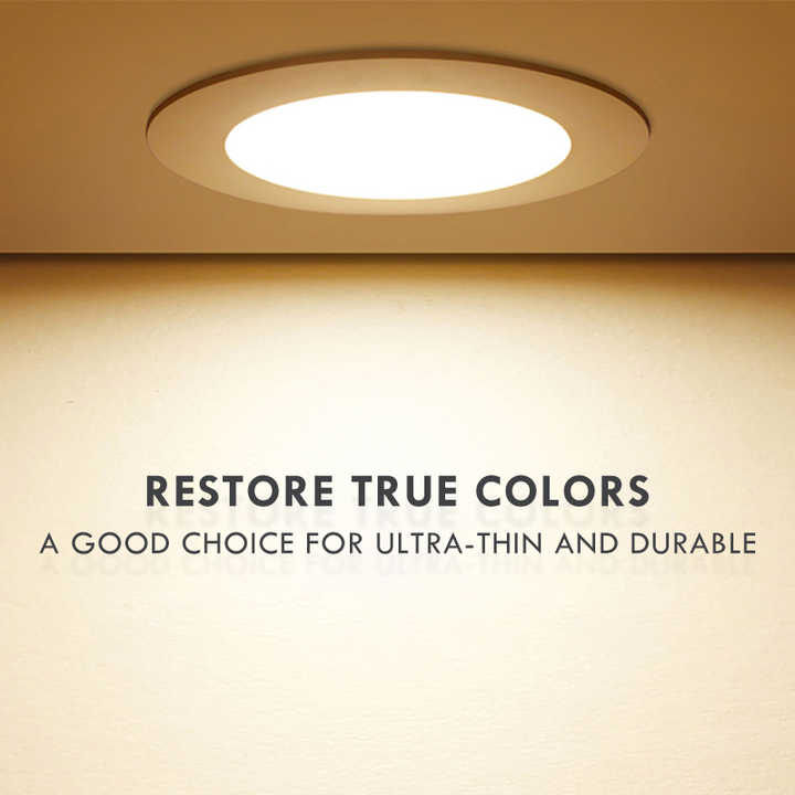 Slim LED Downlight 6W-30W Dimmable Ceiling Lights for Modern Spaces