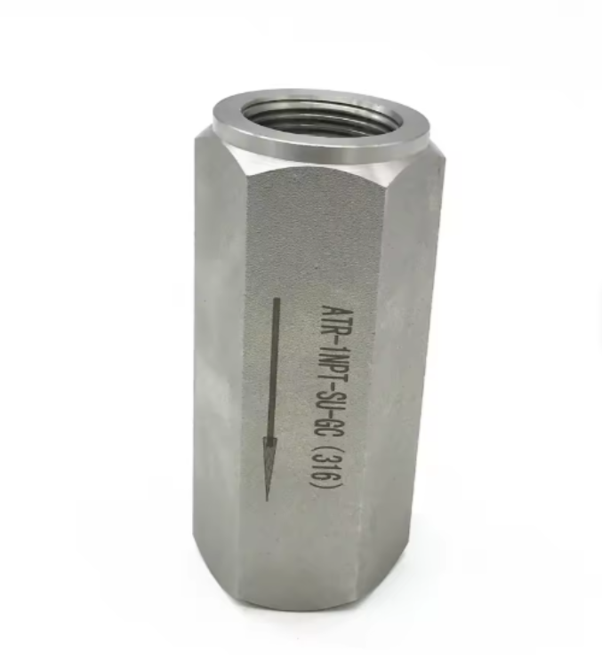 High Pressure SS304 Check Valve - 3000psi Gas/Air Non-Return Valve with ...