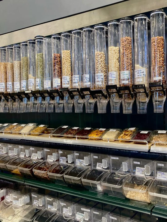 Grocery Bulk Rice Display Dispensers - Sensio Candy Dispenser