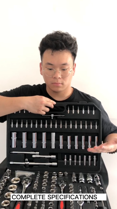 Multi-Function Professional Socket Set for Car Repair - 46pcs, 108pcs ...