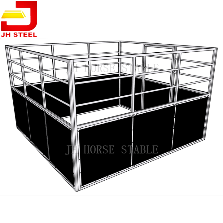 Customized Temporary Stalls with Stable Fronts Horse shelters