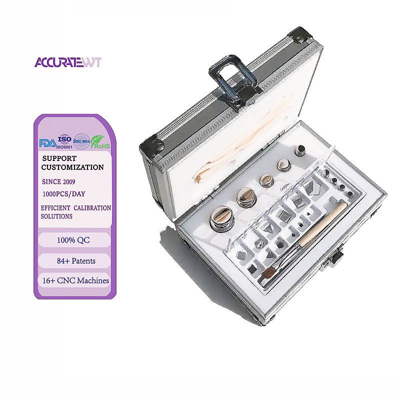 Laboratory Non-magnetic SUS 1mg-100g Laboratory Weight Kit for ...