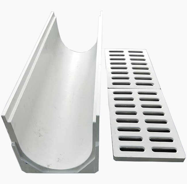Precast Polymer Concrete U Shaped Drainage Ditch Solutions