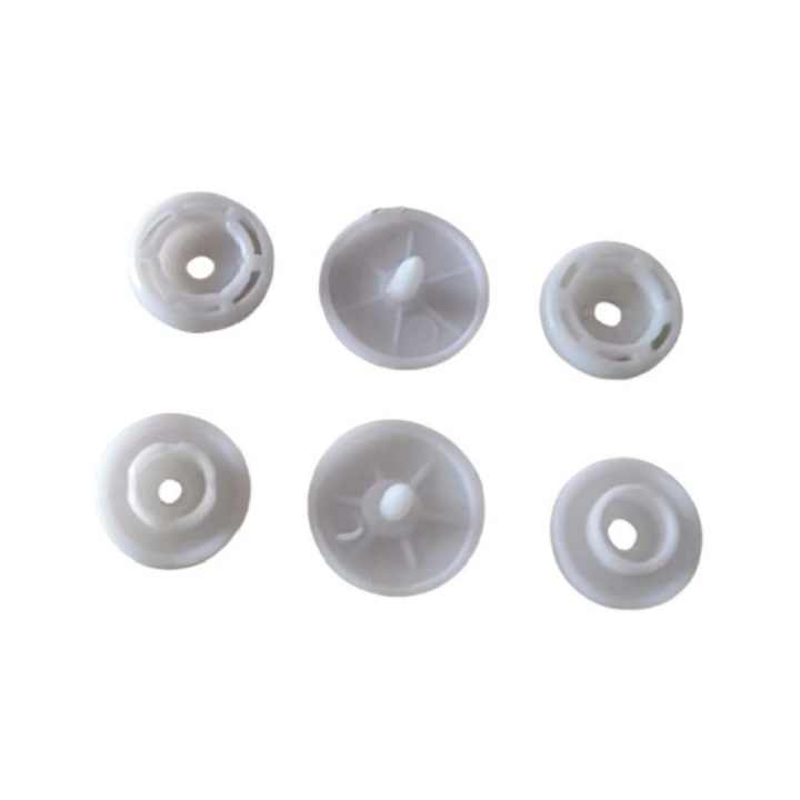 Custom High Quality ABS White Color Plastic Snap Button 14.6mm Snap ...