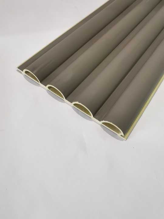 Half Circle Wpc Wall Panel Fluted Wall Panel Wood Plastic Composite Wpc ...