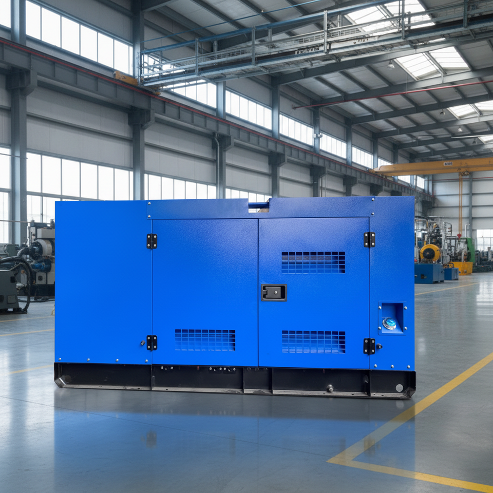 Silent Type Diesel Generator Water Cooled 50Hz/60Hz Power ATS Option AC ...