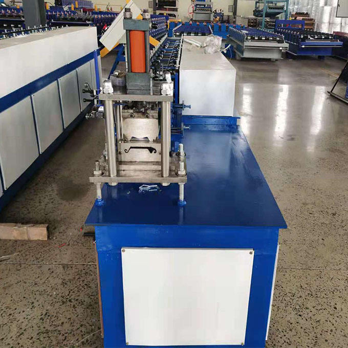 Automatic Perforated Roll Shutter Door Slat Forming Machinery UPVC ...