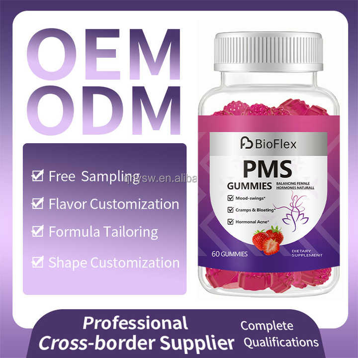 Commercial Usage Daily PMS Female Hormone Balance Gummies/China Factory ...