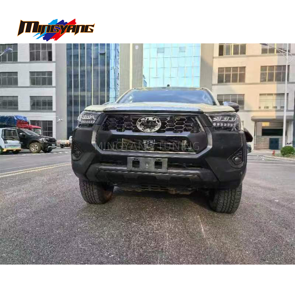 2025 New Design - Toyota Hilux Revo Front Bumper - Steel Build