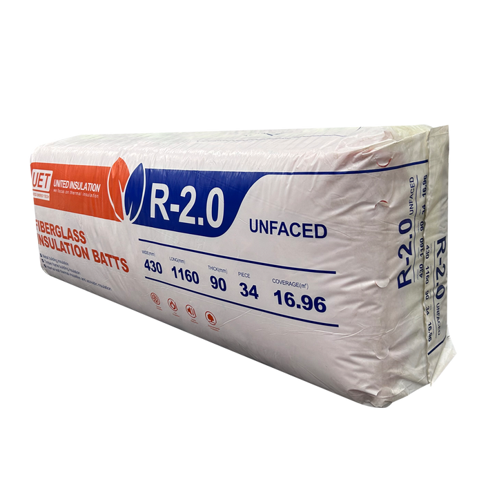 residential building ECO brown 220mm glass wool batt insulation ...