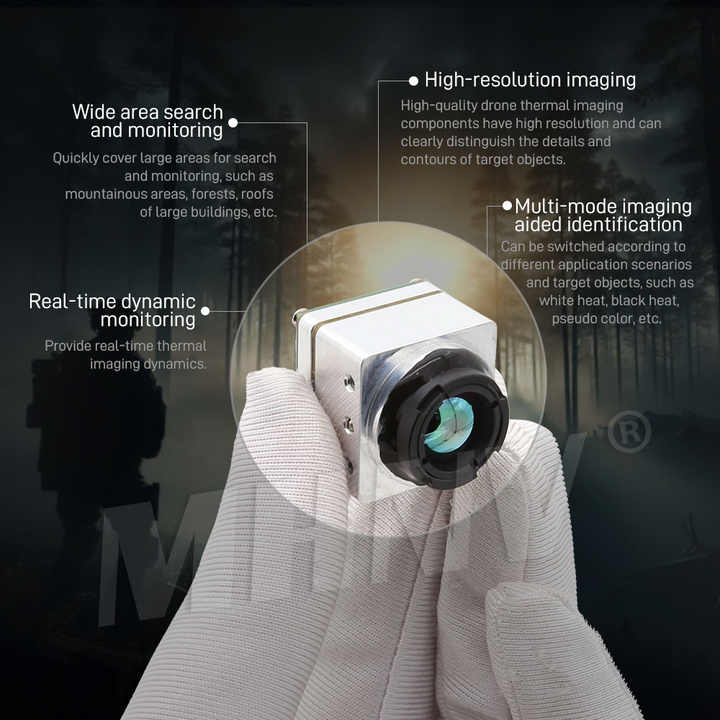 MHNV High Resolution 256*192px LWIR Uncooled Vox Infrared Thermal ...