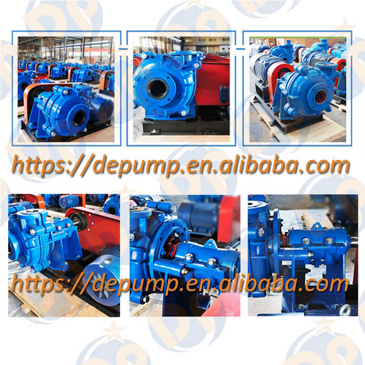 Heavy Duty Horizontal Sludge Pump Slurry Transfer Dredging Pump Suction ...