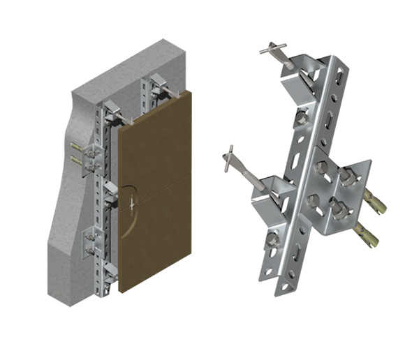 Unistrut Channel for Stone Cladding - Durable & Versatile