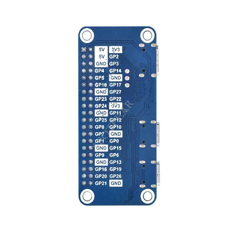 The Raspberry Pi PICO RP2040-PiZero Development Board Is Compatible with the Size and GPIO of ...
