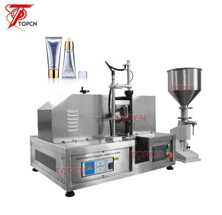 Topcn Desktop Small Ointment Tube Filling and Sealing Machine