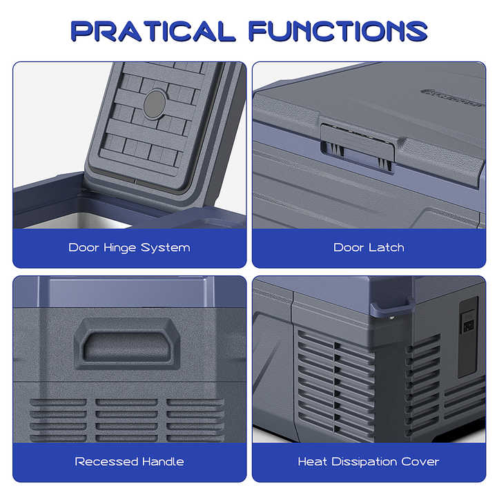 Alpicool Portable Fridge - Mini Cooler Box Car Refrigerator