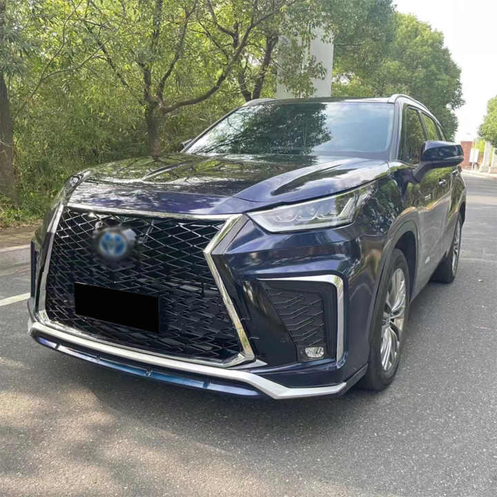 Toyota Highlander 2021-2022 Facelift Body Kit - Lexus LX600 Style