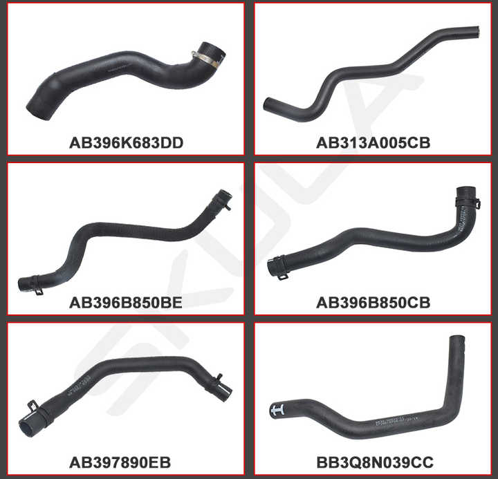 Radiator Coolant Tank Intercooler Pipe Water Qil Hose for Ford Ranger 2011-