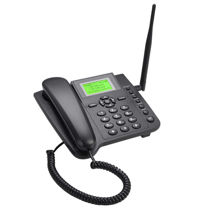 LS960 2G 3G Fixed Wireless Phone with SIM Card - Home Office GSM Phone ...