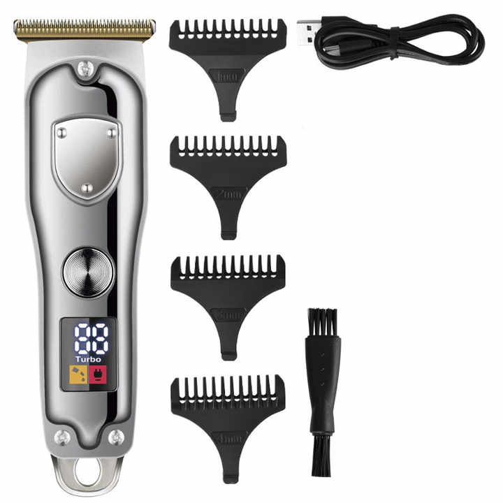 Barber Cordless Hair Trimmer 0mm Zero Gapped Carving Clipper Detailer ...