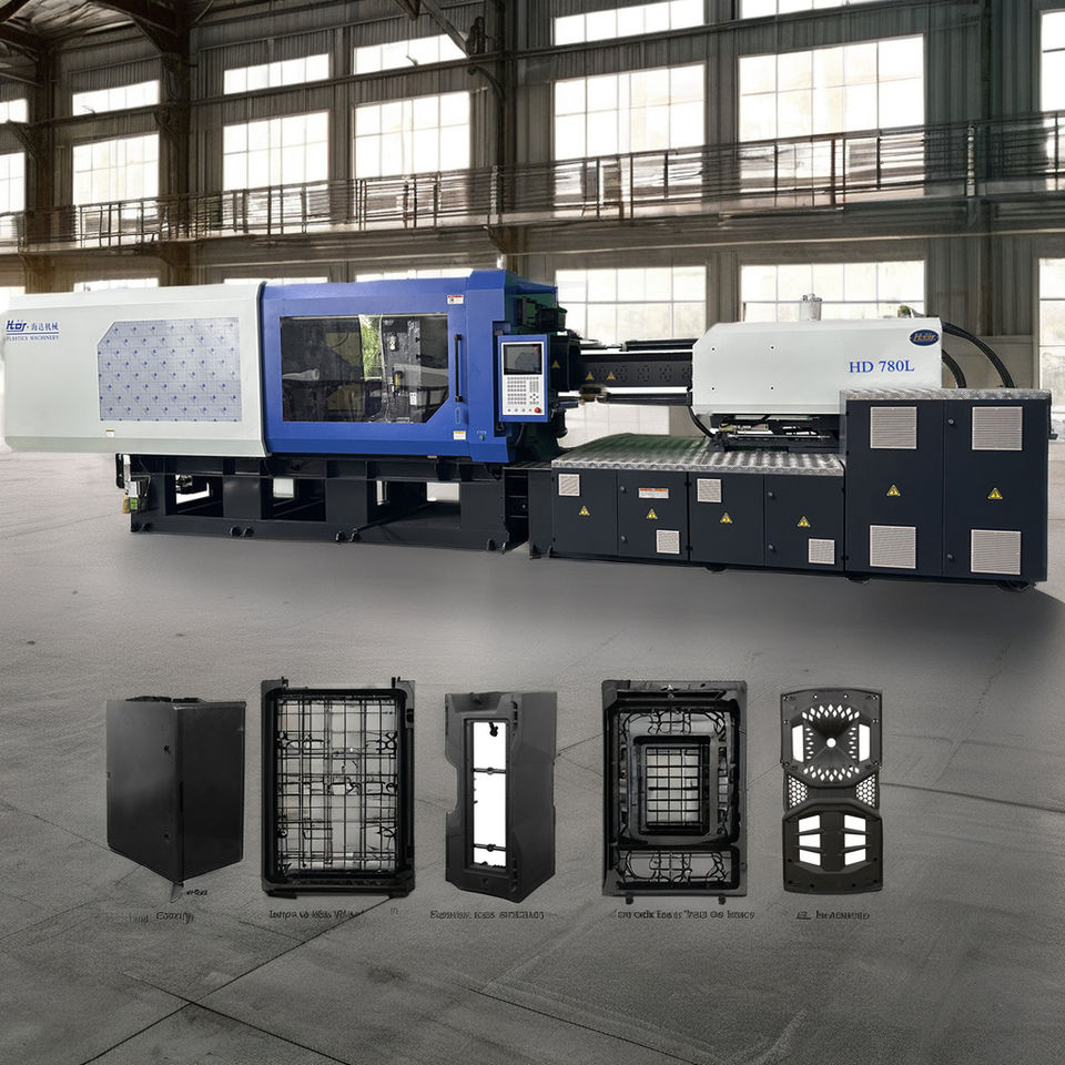 780T Industrial Scale Hydraulic PLC Screw Injection Molding Machine ...