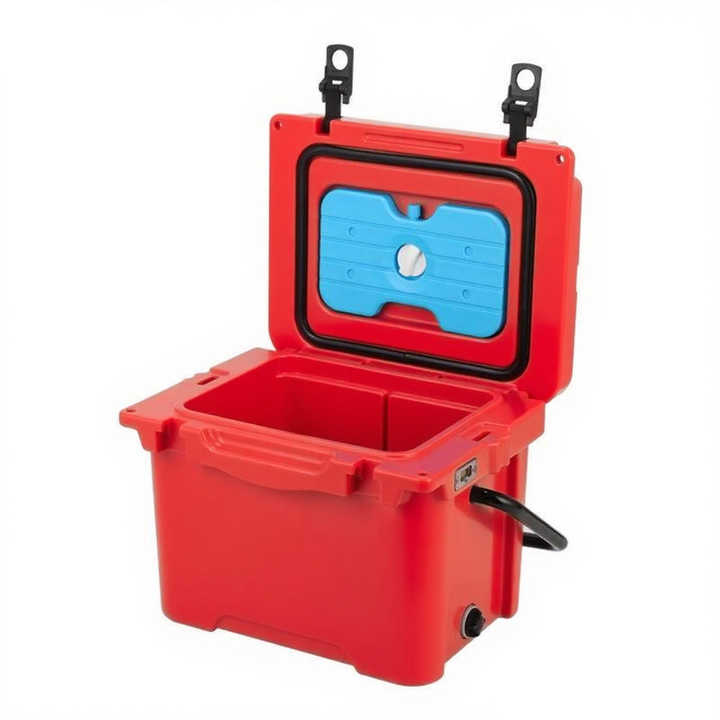 17QT Insulated Heavy Duty Portable Cooler Box Rotomolded Ice Chest for ...
