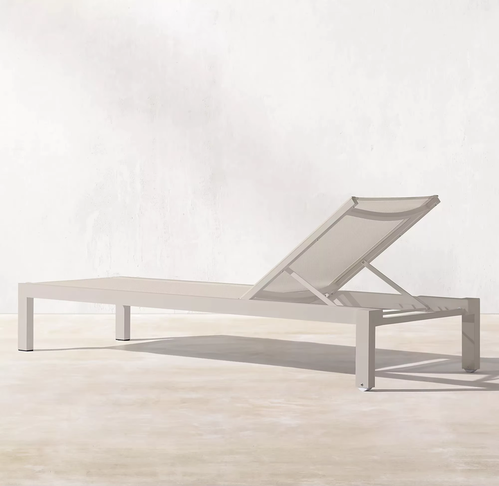 Best Selling Modern Simple Style Outdoor Aluminum Alloy Sun Lounger for ...