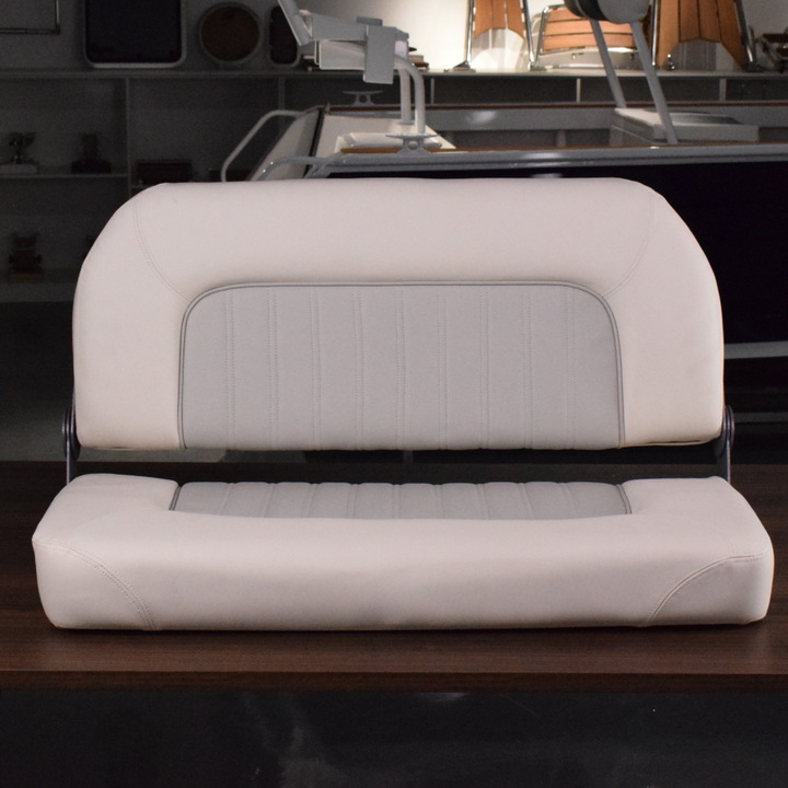 Marine Double Flip-Back Folding Boat Bench Seats for 2 Persons ...