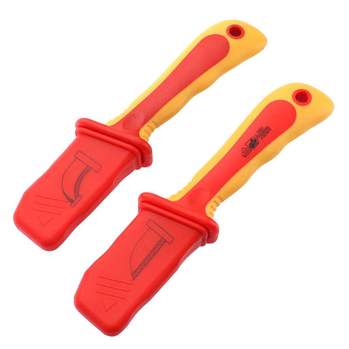 Multifunctional Insulated Cable Stripping Knife for Electricians