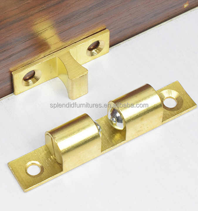 Brass Ball Catch Double Door Catch Cabinet Door Stop| Alibaba.com