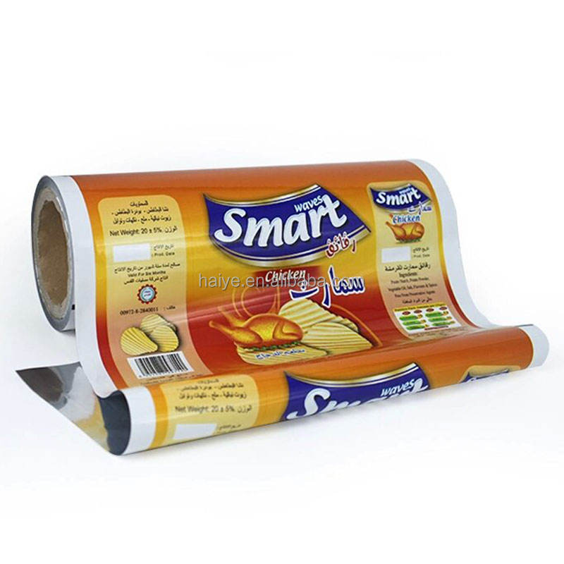 Multi-Layer Composite Color Printed Soft Moisture Proof Snack Film Roll ...