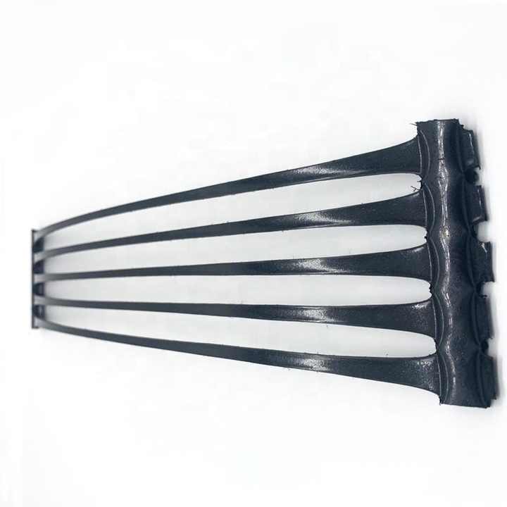 High Strength HDPE/PP Unidirectional Plastic Geogrid for Retaining Wall ...