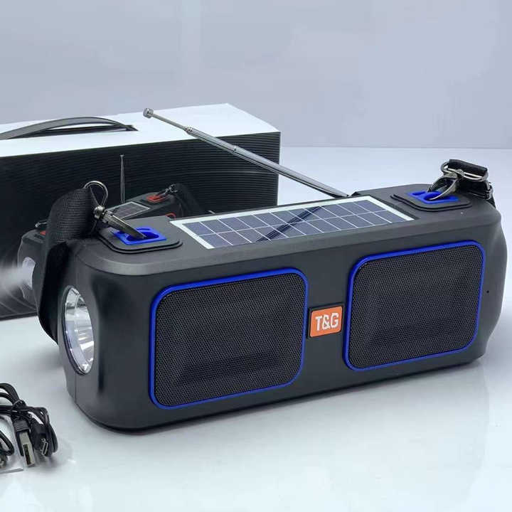 TG636 Solar Wireless Portable Speaker & Flashlight for Outdoor ...