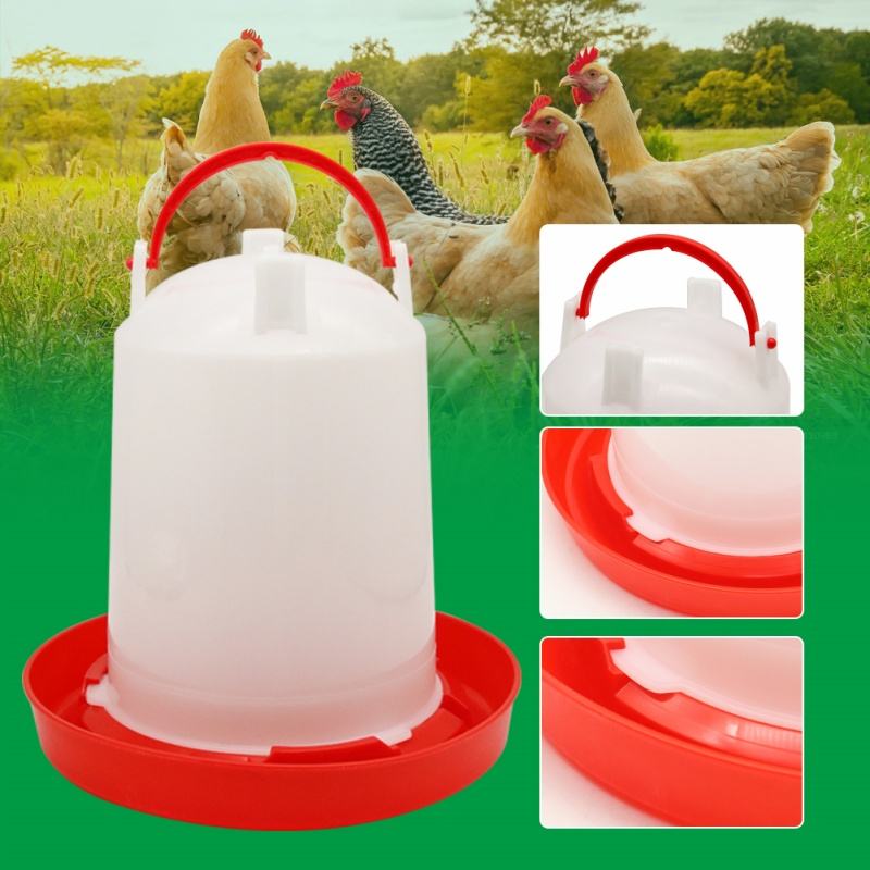 YOUMU New Automatic Chicken Duck & Goose Drinker and Feeder Plastic ...