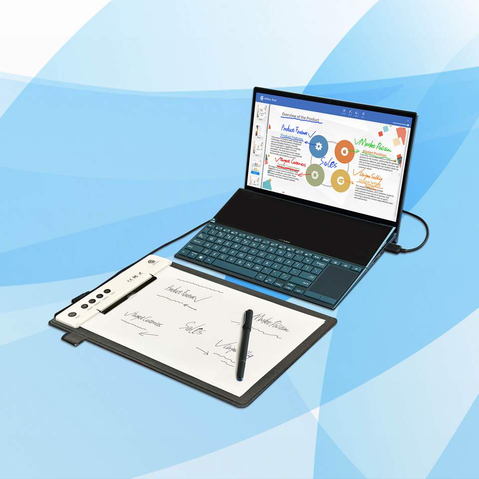 Office Pad All-in-One Office Tool (System+Pad+Pen) for Laptop/Desktop ...