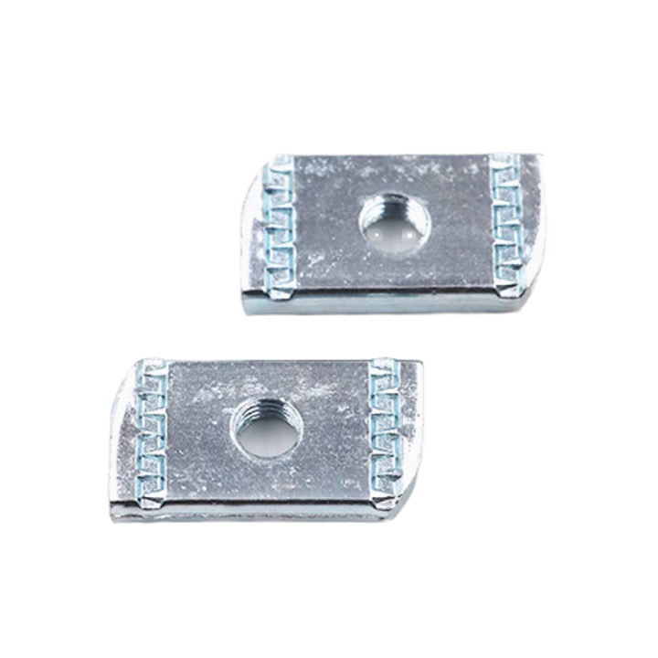 Available M6 M8 M10 M12 Galvanized Spring Nut Block Rectangular ...