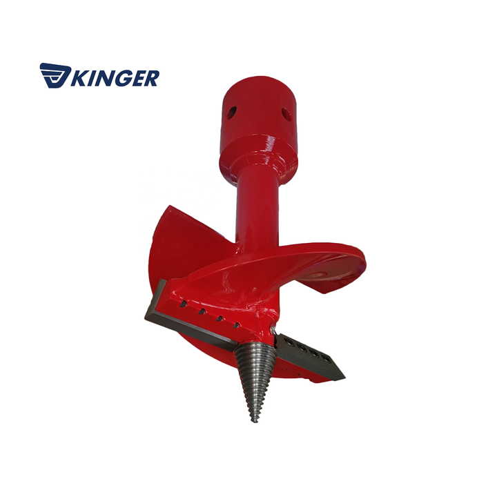 Efficient Tree Stump Removal with KINGER Auger Planer