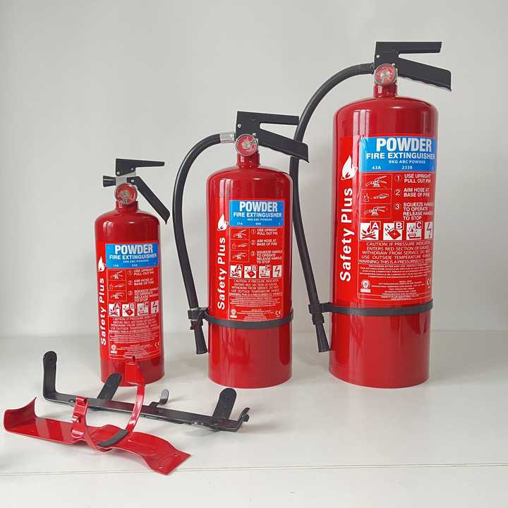 SAFETY PLUS General Type ABC Dry Chemical Powder Fire Extinguisher