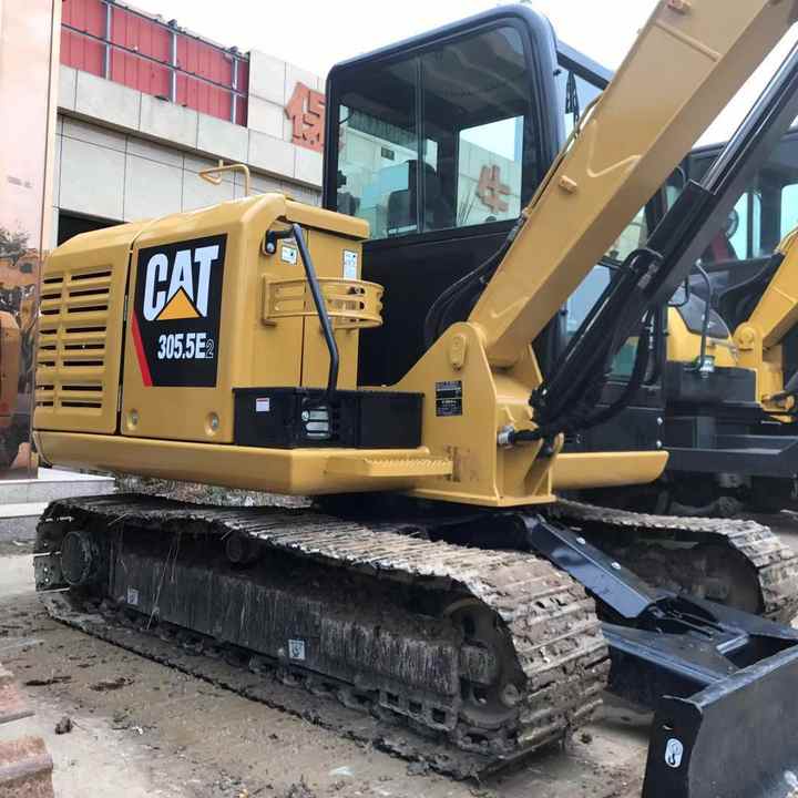 Second Hand CAT 305.5E 5 Ton Excavator All Original Machine Mini Used ...