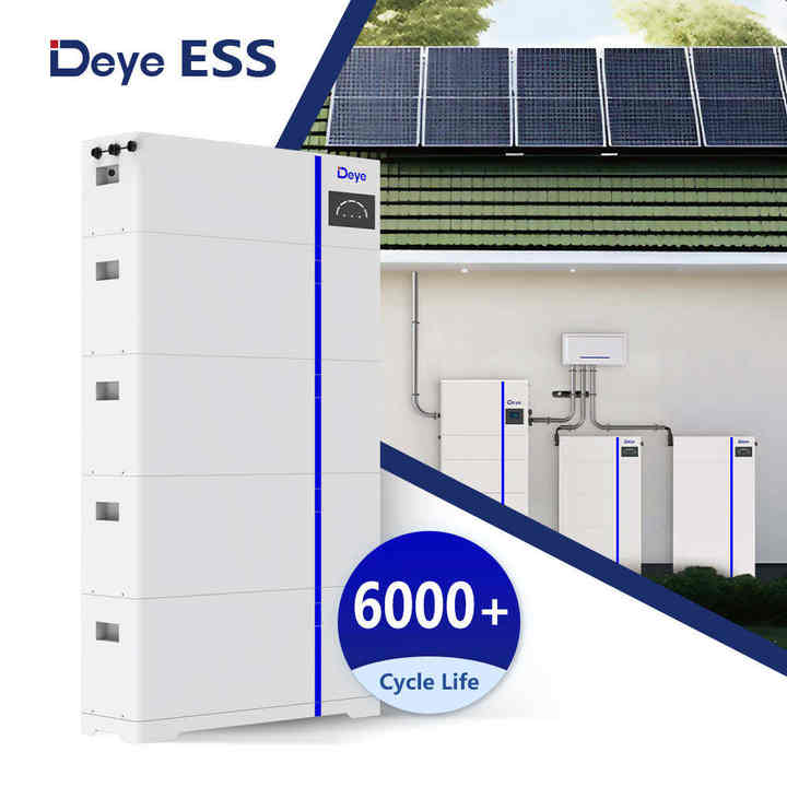 Deye Ai-W5.1-B Stackable LifePO4 Lithium Battery 10Kw 20Kw Home Solar ...