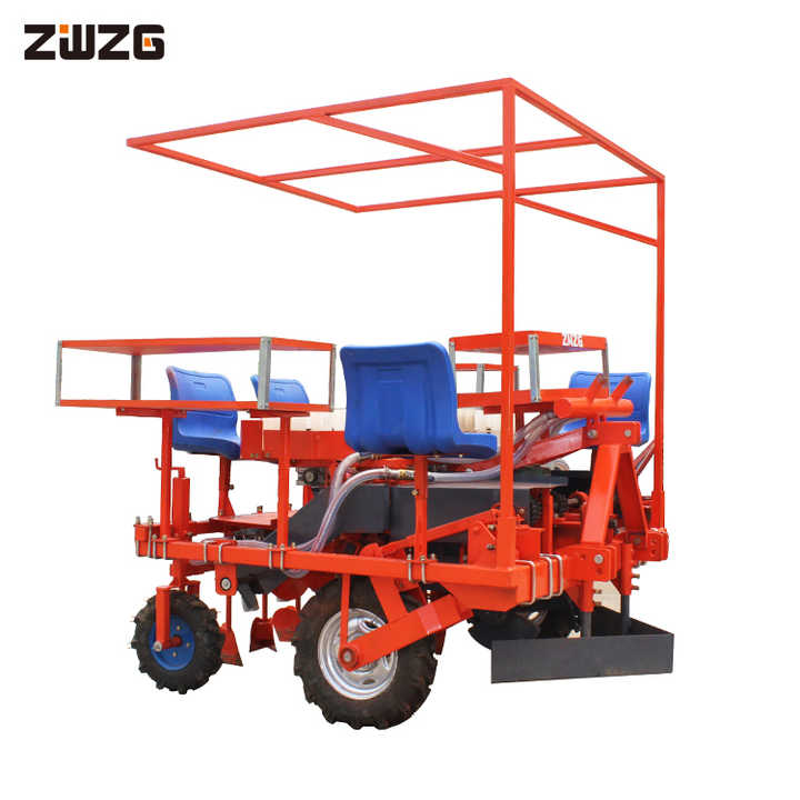 4 Rows Self-Propelled Cabbage Transplanter - Efficient & Durable