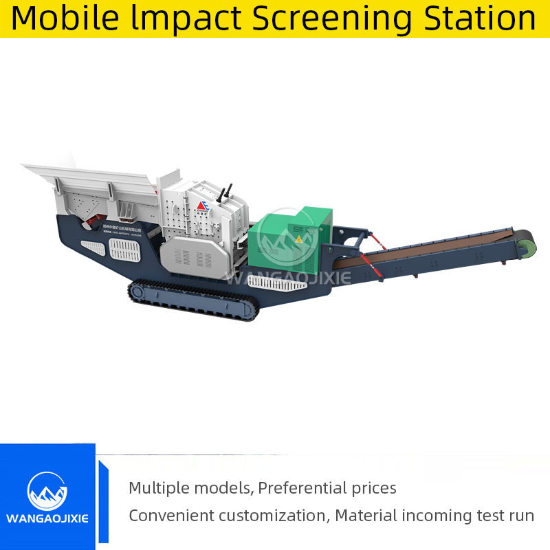 Crawler-Type Mobile Lmpact Screening Station| Alibaba.com