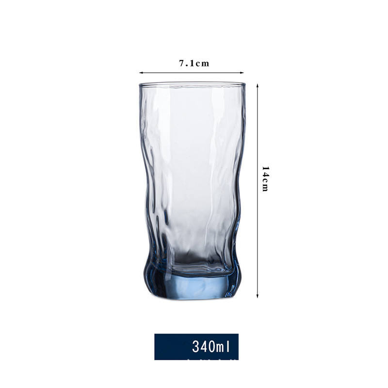 MM Creative Ins Style Restaurant Wine Glass Heat Resistant Irregular ...