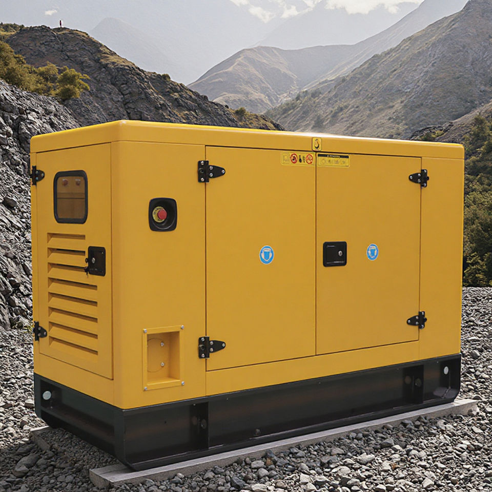 Super Silent 10kva Diesel Generator Alternative Energy Soundproof ...