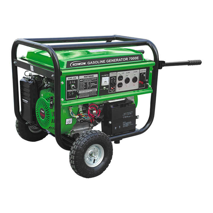 Sale CE 6.5KW Small Gasoline Generator Single Phase for Camping Home ...